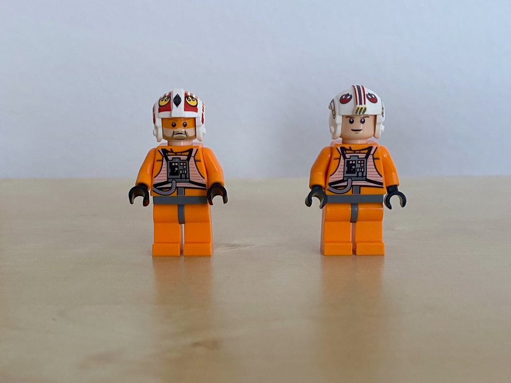 LEGO Star Wars Jek Porkins sw0372 & Luke Skywalker sw0295 | Acheter sur ...