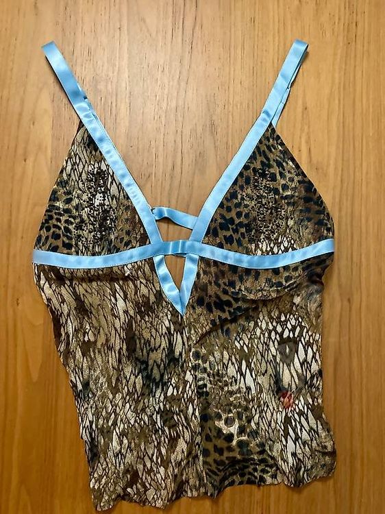 ParasucoCult Trägertop Leoparden Oberteil Top Gr.36 (Gebraucht) in ...