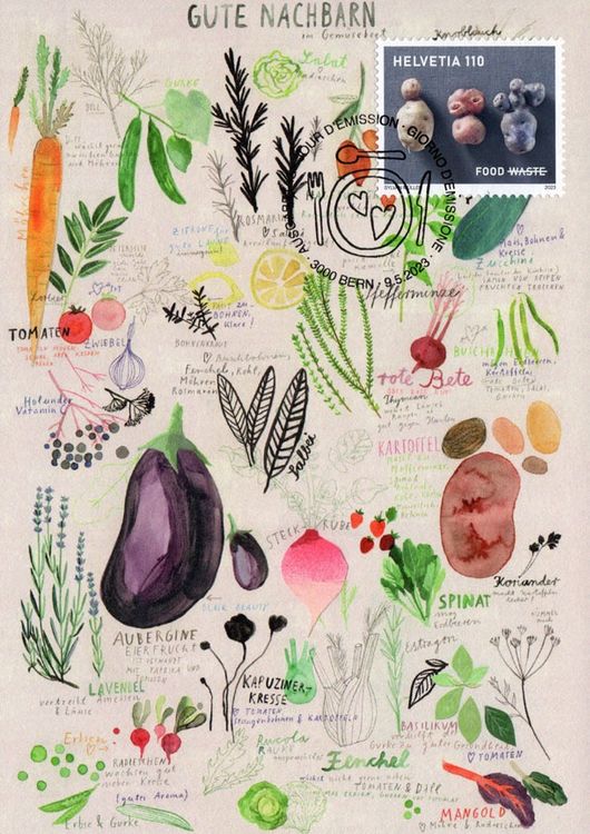 Maximumkarte No Food Waste (Neu (gemäss Beschreibung)) in Dottikon für CHF 4 – mit Lieferung auf ...