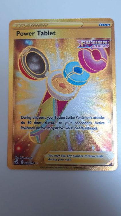 Power Tablet Trainer Gold Fusion Strike Englisch (Gebraucht) in Steinen ...