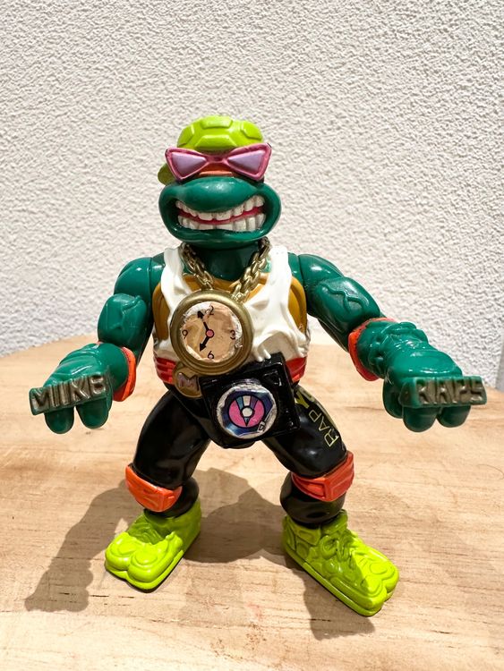 1991 tmnt vintage Rappin Mike Mutant ninja turtles 90er Rar (Gebraucht ...