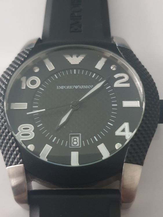 EMPORIO ARMANI HERREN UHR 49,5mm mit neue Batterie (D'occasion) à ...