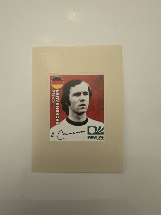 Franz Beckenbauer Panini Sticker WM Russia 2018 C2 | Kaufen auf Ricardo