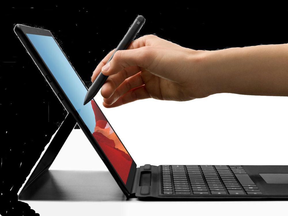 Surface Pro X Platinum, fabrikneu, Win11, Keyboard, Cover (Neu und ...