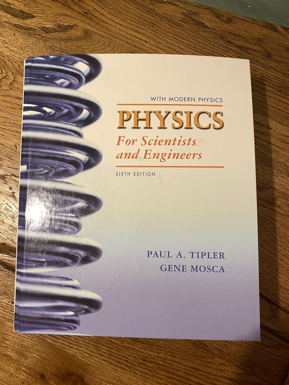 Physics for Scientists and Engineers 6th Ed. Textbook (Gebraucht) in ...