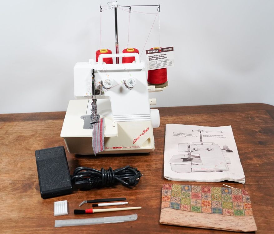 Bernette (Bernina) Coverstich Funlock 009DCE - revidiert | Kaufen auf ...
