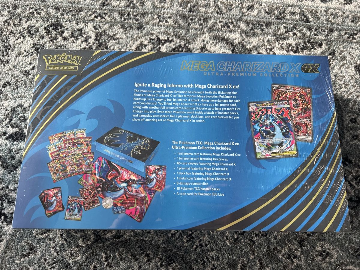 Pokemon Mega Charizard EX Ultra Premium Collection EN (Neu und ...