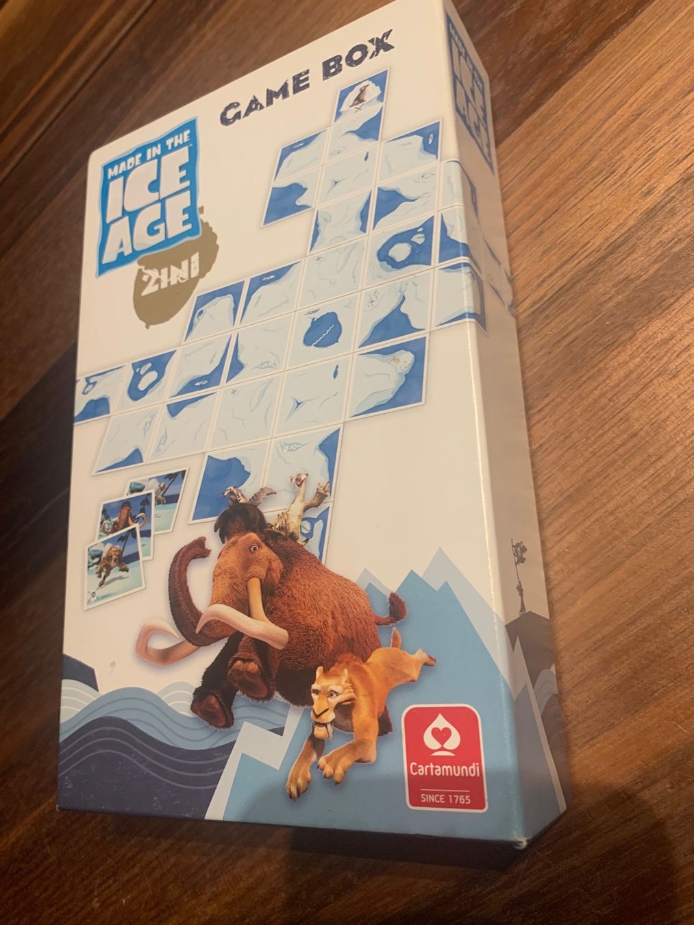 NEU! ICE AGE Game Box 2 in 1 Domino ab 4 + (Neu und originalverpackt ...