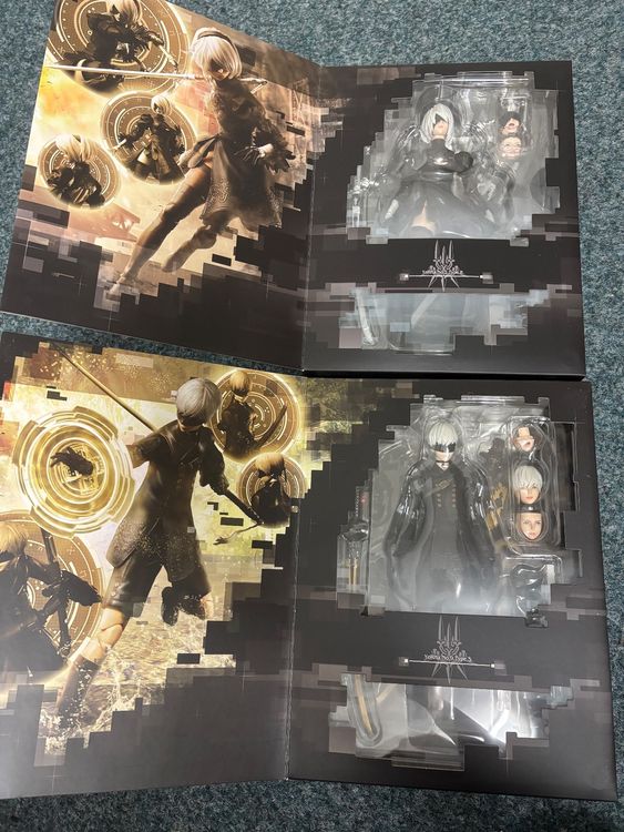 Nier Automata 2B & 9S Play Arts Kai Figur Deluxe Versionen (Gebraucht ...
