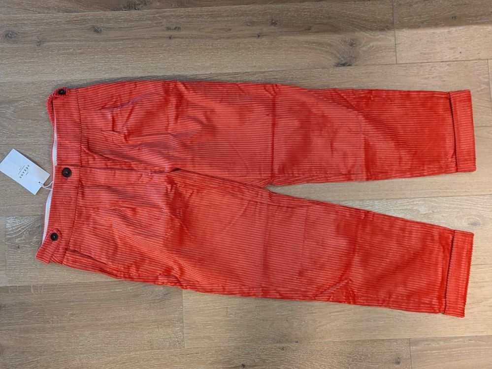 Sézane Pantalon Mitchell in Orange | Kaufen auf Ricardo