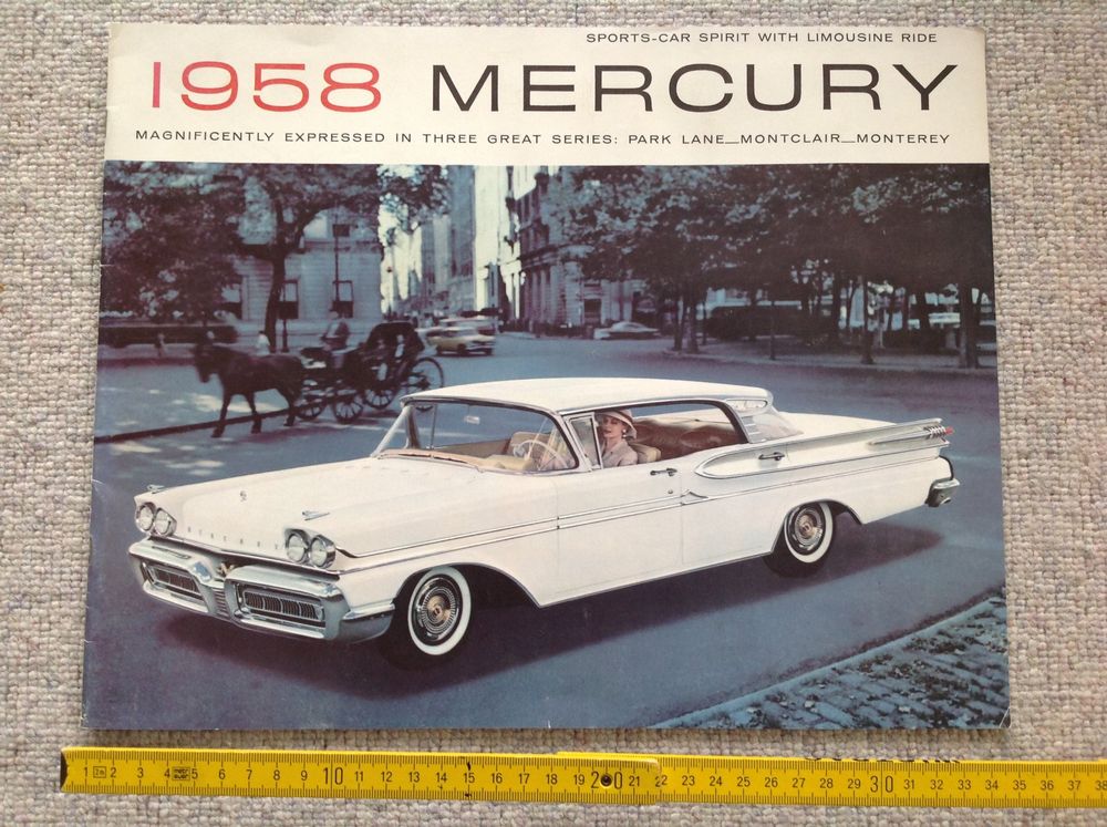 Mercury 1958 Verkaufsbrochure / Prospekt | Kaufen auf Ricardo