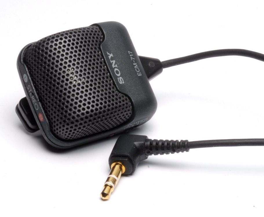 SONY ECM 717 Stereomikrofon-für Geräte mit Mikrophon-Eingang | Kaufen ...