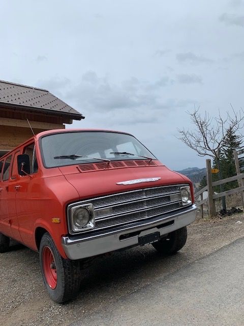 Mowag 1978 Dodge B300 5,2l V8 Feuerwehr Oldtimer mit 23000km (Gebraucht ...