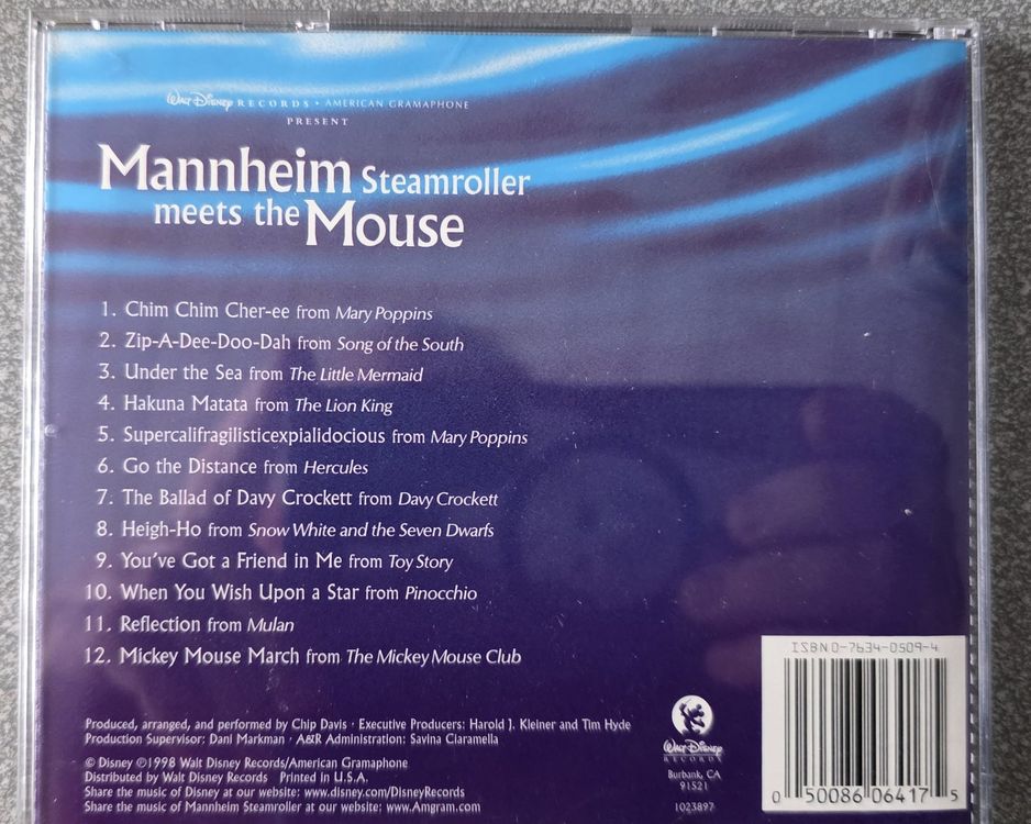 Mannheim Steamroller - Motion Picture Soundtrack CD Top! (Gebraucht) in ...