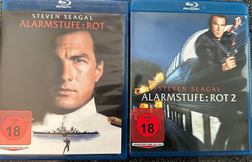 Steven Seagal Alarmstufe: Rot 1+2 Blu-ray (Gebraucht) in Beringen für ...