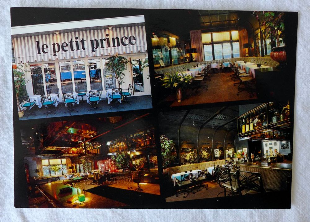 WERBEKARTE ZÜRICH BLEICHERWEG, Le petit Prince Bar, Mehrbild (Gebraucht) in Wallisellen für CHF ...