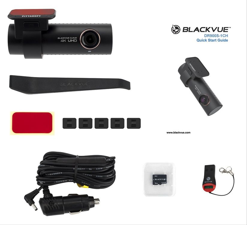 Dashcam BLACKVUE DR900S-1CH 4K UHD, GPS und WIFI 32GB (Nuovo e nell'imballaggio originale) a ...
