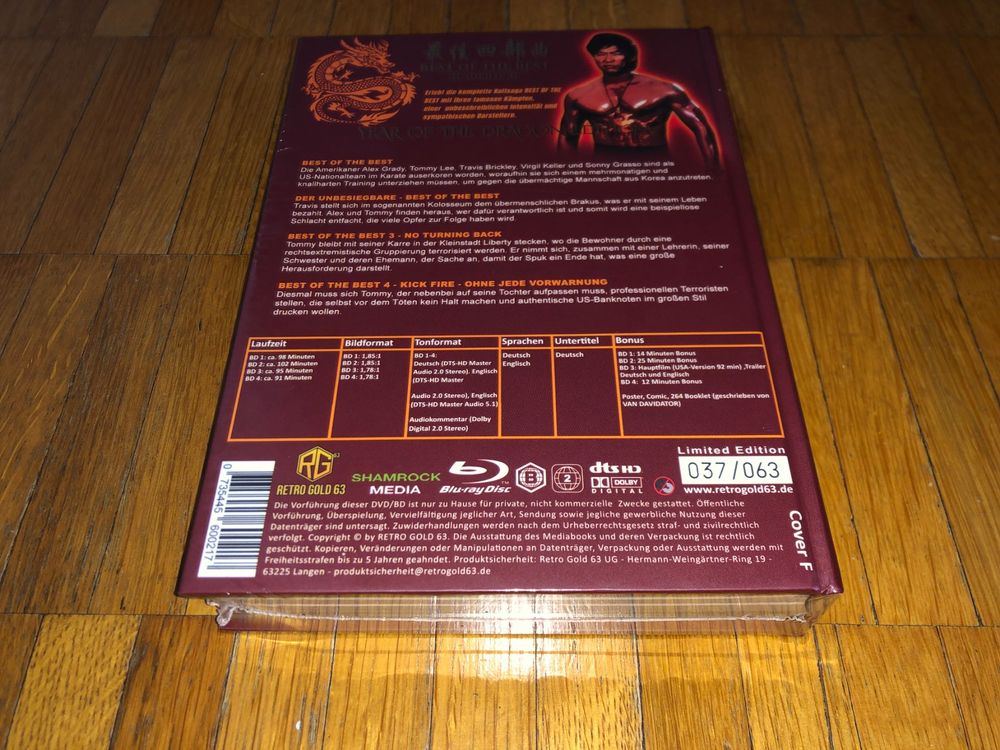 Best of the Best Quadrilogie - YEAR OF THE DRAGON -F- UNCUT (Neu und originalverpackt) in Basel ...