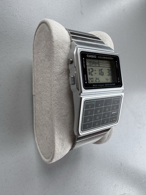 Montre Casio Vintage Data Bank DBC 611 Calculatrice Rétro 80 | Kaufen ...