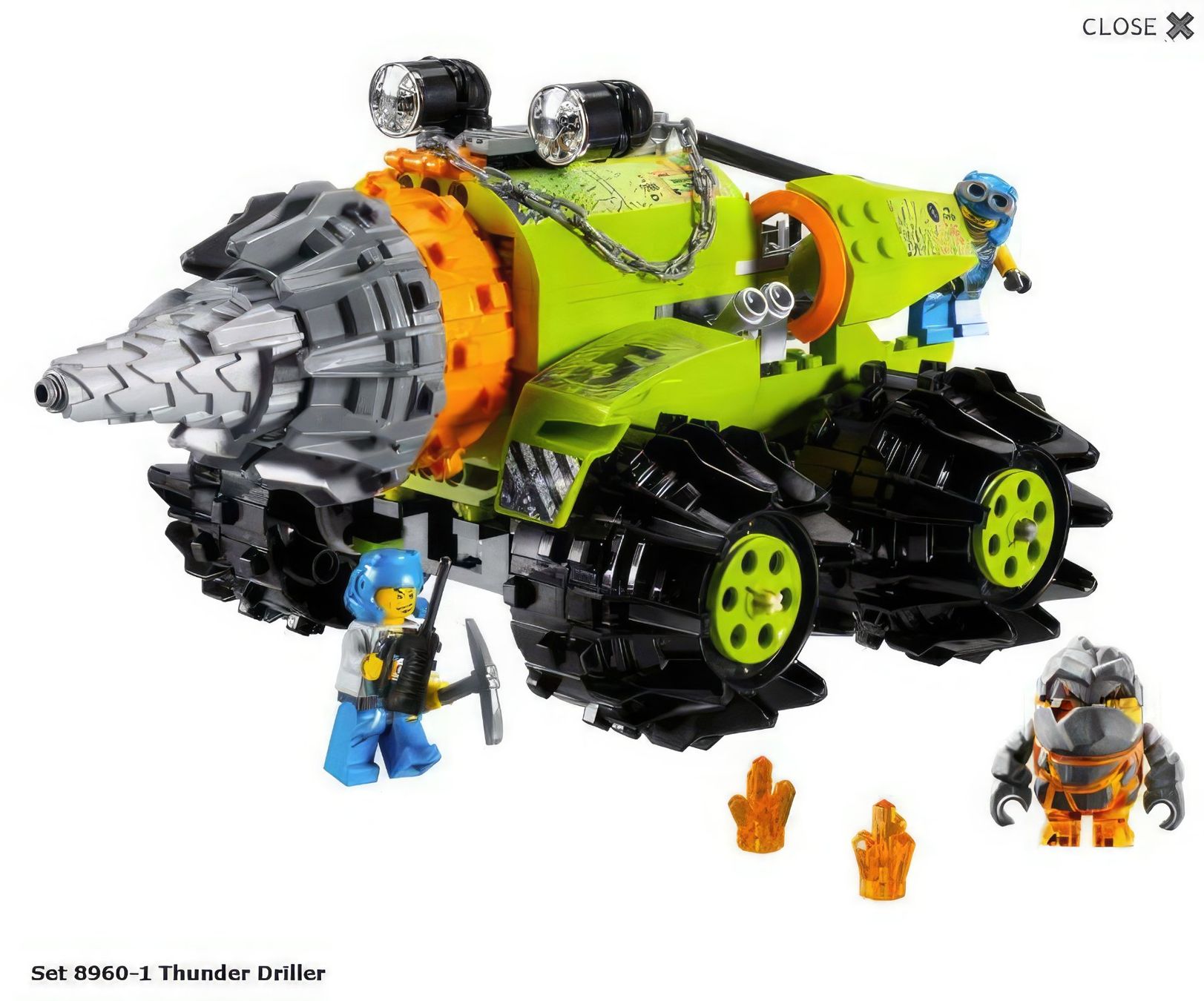 ⚡ LEGO® Power Miners – Thunder Driller (8960) ⛏️ (Gebraucht) in Chur ...