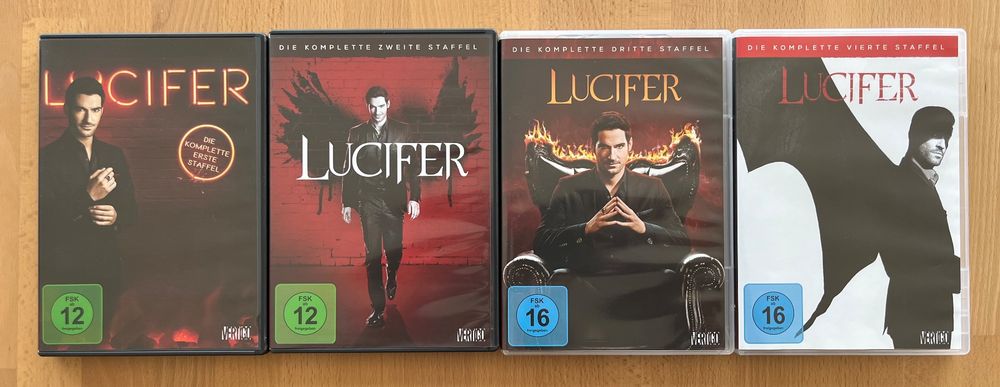 Lucifer: Staffeln 1 bis 4 komplett / 13 DVDs | Kaufen auf Ricardo