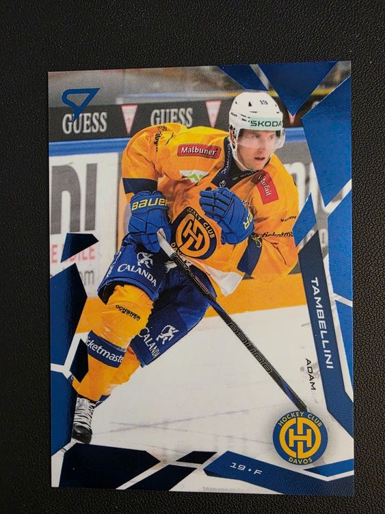2025/26 HC Davos - Adam Tambellini Base - blue - Series 2 (Gebraucht ...