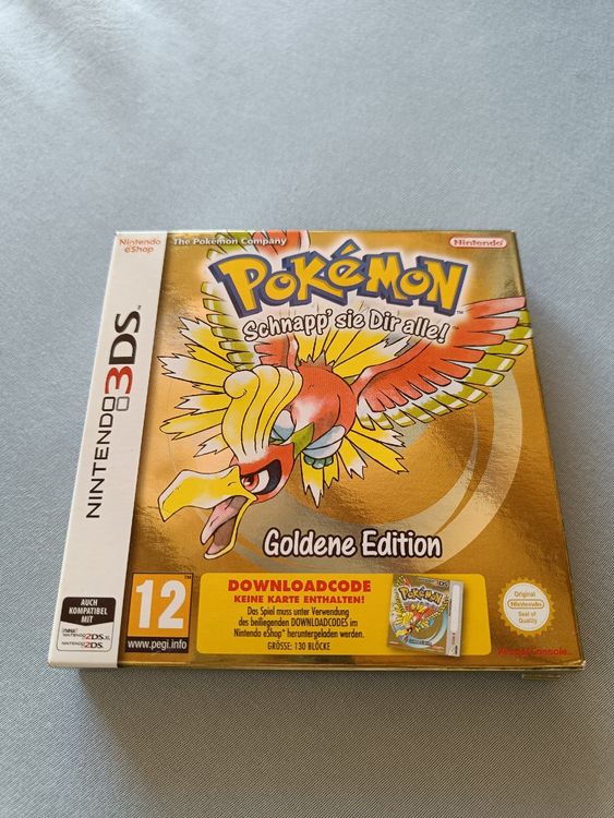 Pokémon goldene Edition (Neu (gemäss Beschreibung)) in Büsserach für ...