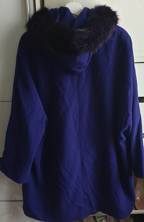 Betty Barclay schöner Kurzmantel mit Echtpelz Gr. 42 (Gebraucht) in ...