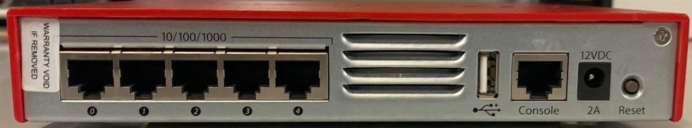 WatchGuard Firewall XTM 2 Model FS1E5 | Kaufen auf Ricardo