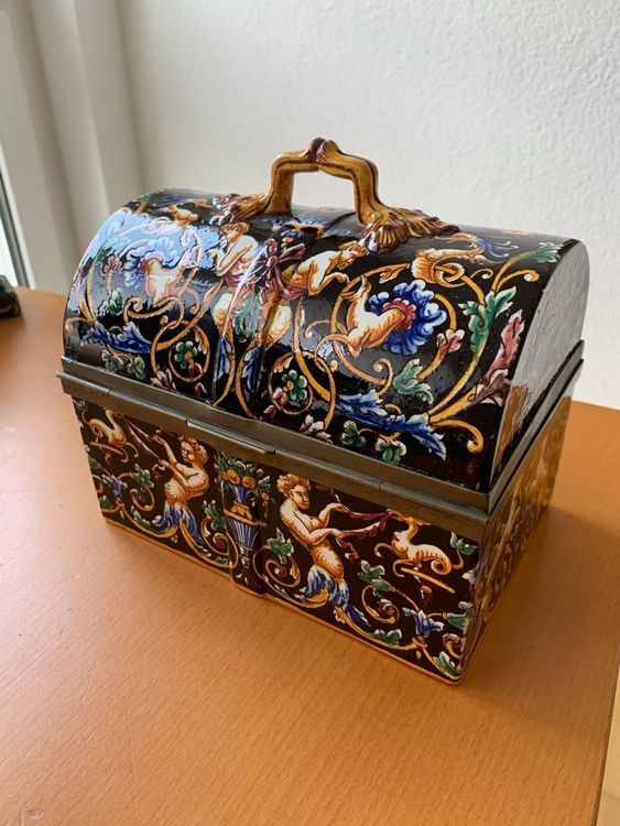 Gien Porzellan/Keramik, Faiance Box, 1871-1875 (Gebraucht) in für CHF ...