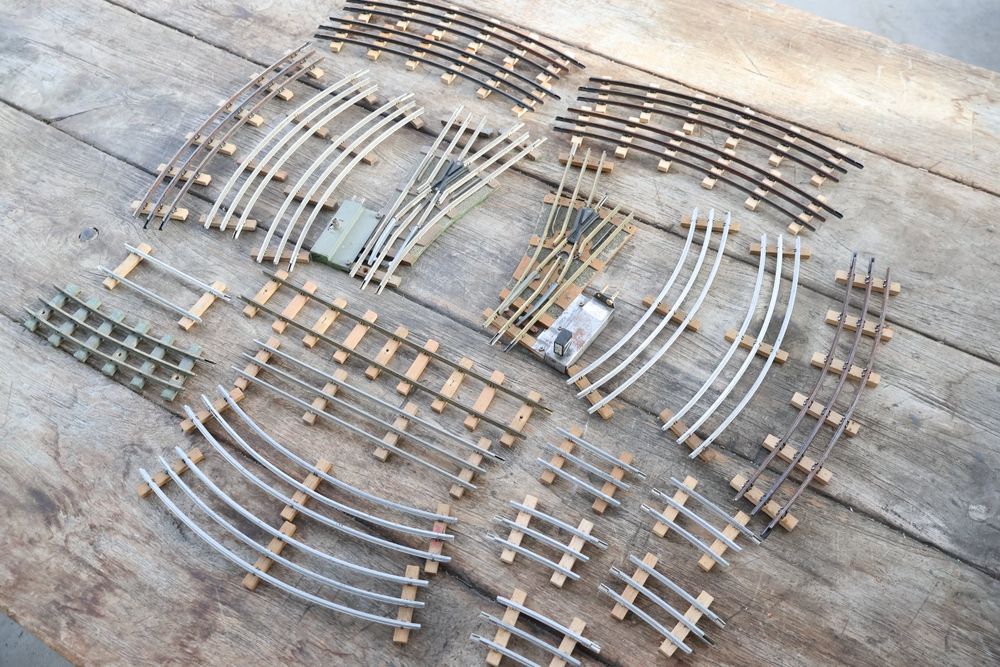 BUCO 23 x Gerade/Kurve/Weiche - 3-Leiter Spur 0 (Gebraucht) in ...