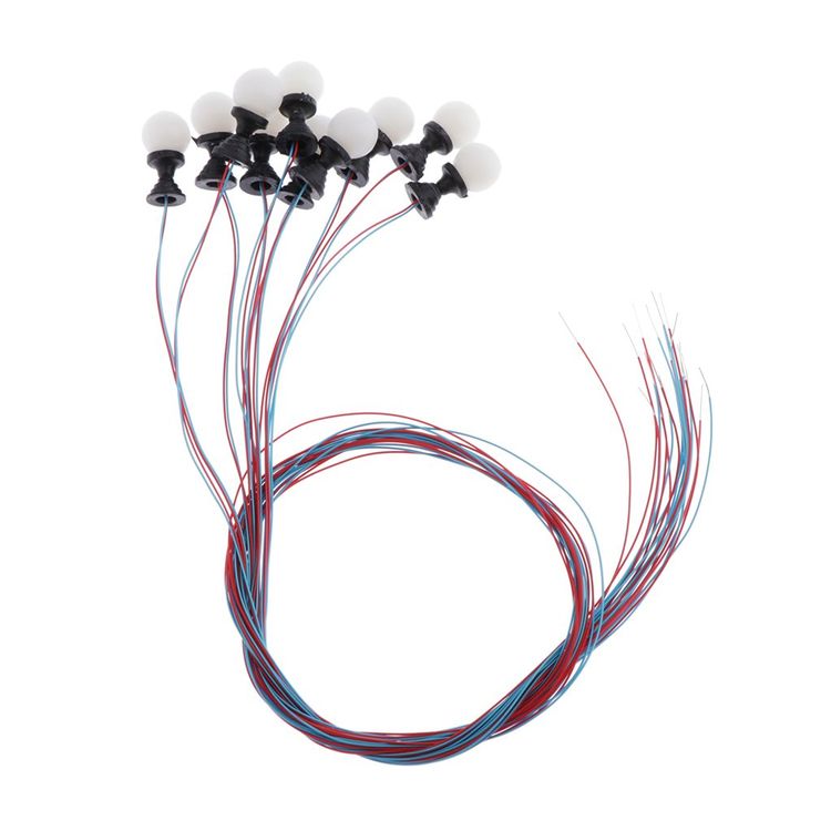 10 Stk. LED Miniatur Garten Lichter für Modellbau (Neu und ...