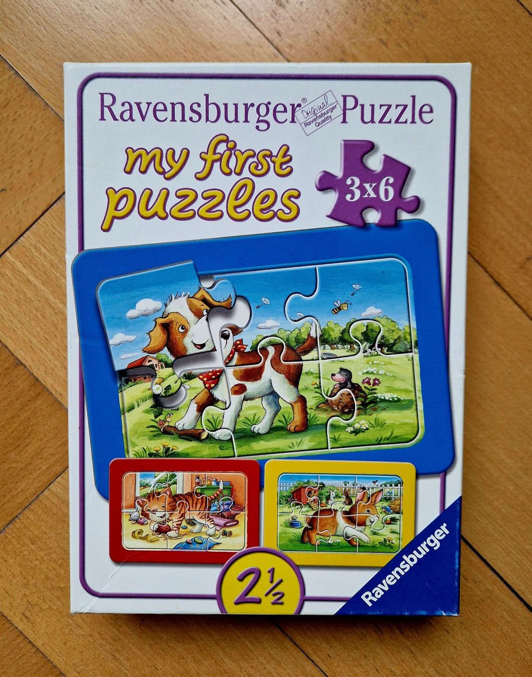 Ravensburger My First Puzzles, 2.5+, 3er Set, 10 Puzzles (Gebraucht) in ...