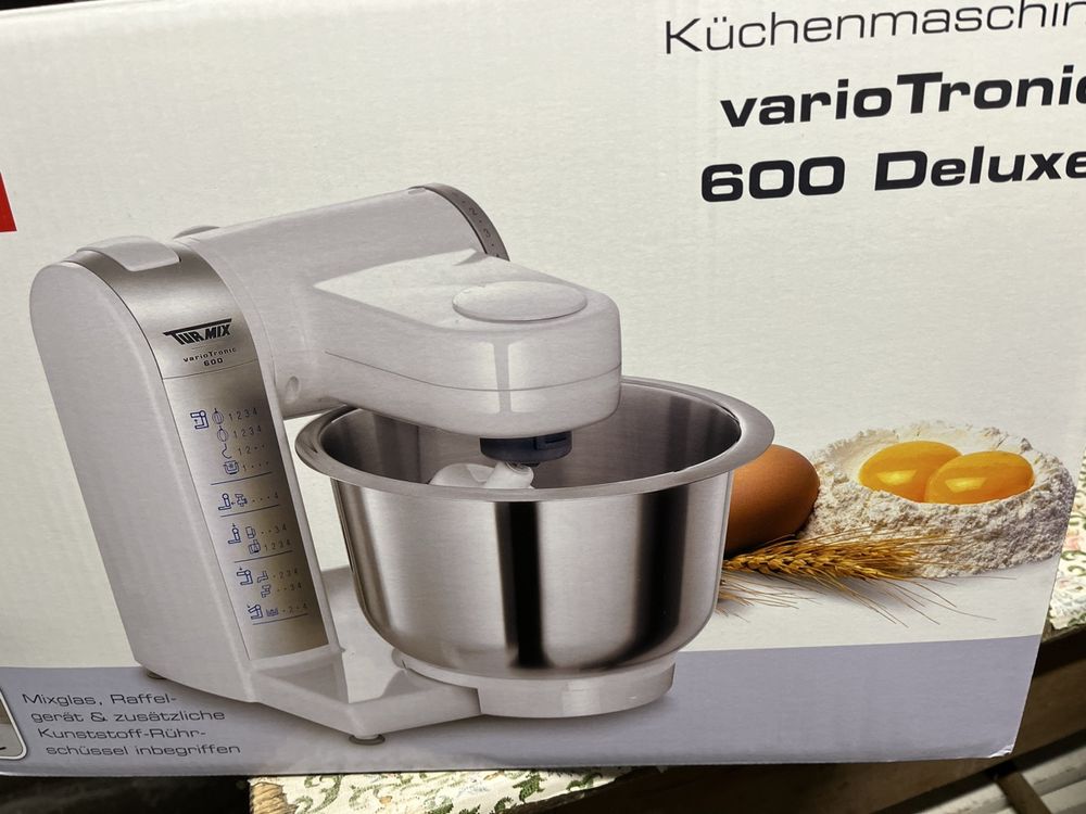 Turmix Küchenmaschine Vario tronic 600 deluxe (Neu (gemäss Beschreibung ...