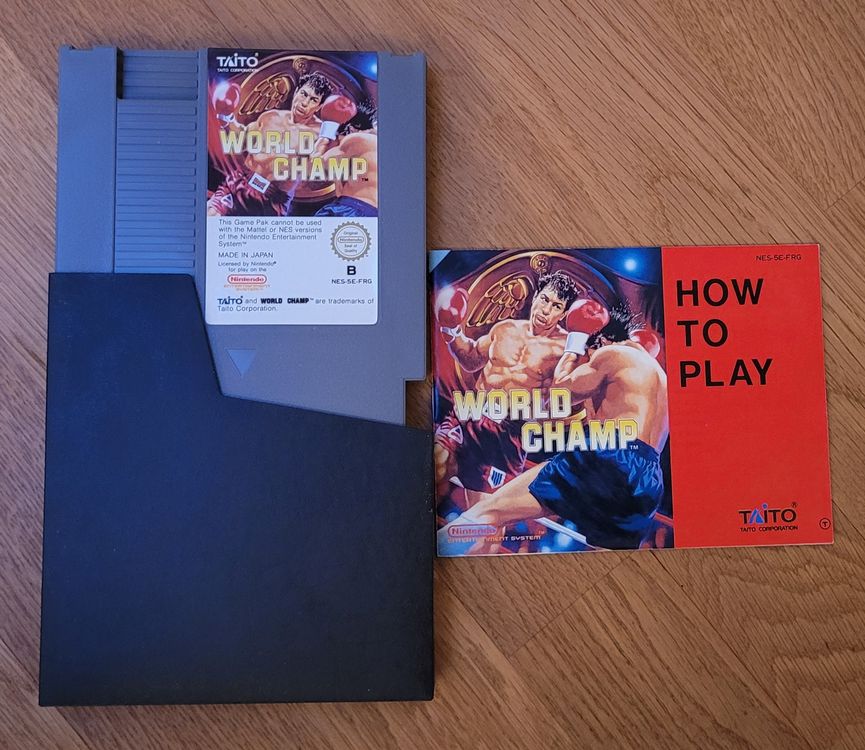 NES World Champ inkl. Anleitung (Gebraucht) in Knutwil für CHF 10 – mit ...