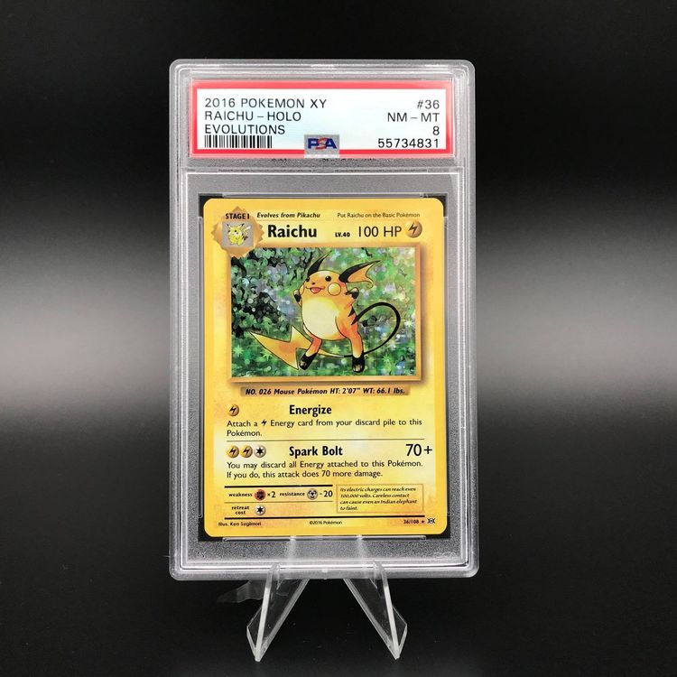 Raichu holo XY Evolutions PSA 8 | Kaufen auf Ricardo