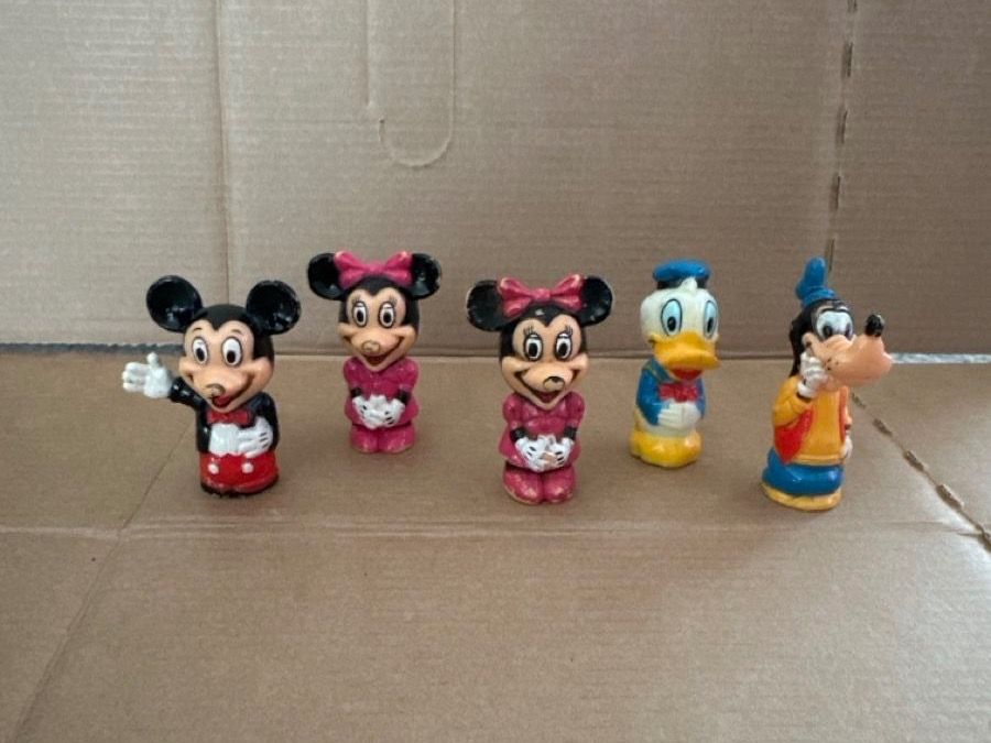 Alte Mickey Maus, Minnie Maus, Goofy und Donald Duck Figur | Kaufen auf Ricardo