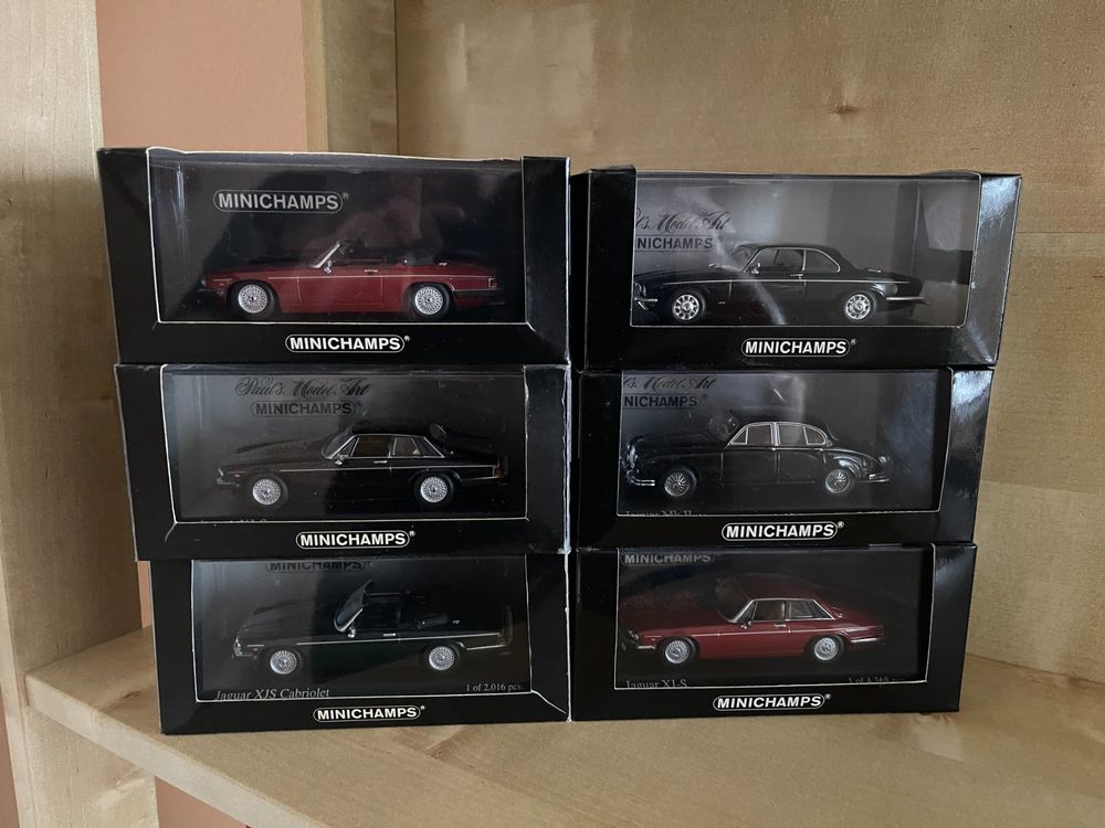 Minichamps Modelle Jaguar 6 Stück selten 1/43 | Kaufen auf Ricardo