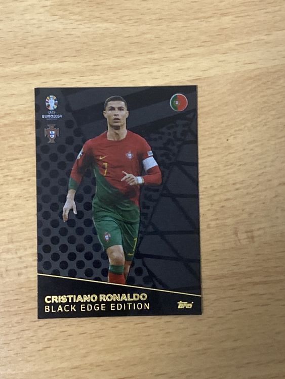 Topps Match Attax Black Edge Edition Cristiano Ronaldo (Neu (gemäss Beschreibung)) in ...