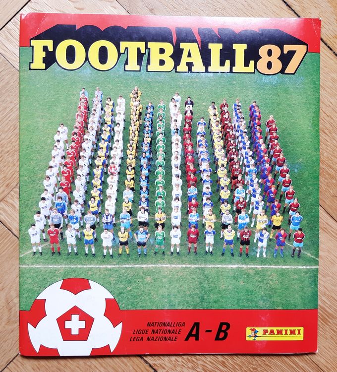 Panini Leer-Album Football 87, Fussball Schweiz SFV-ASF | Kaufen auf ...