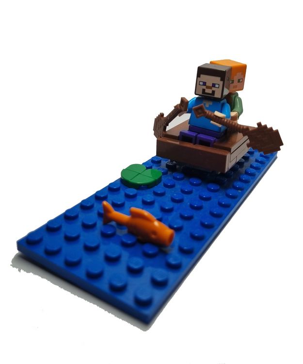 LEGO Minecraft Alex + Steve Bootsfahrt | Kaufen auf Ricardo
