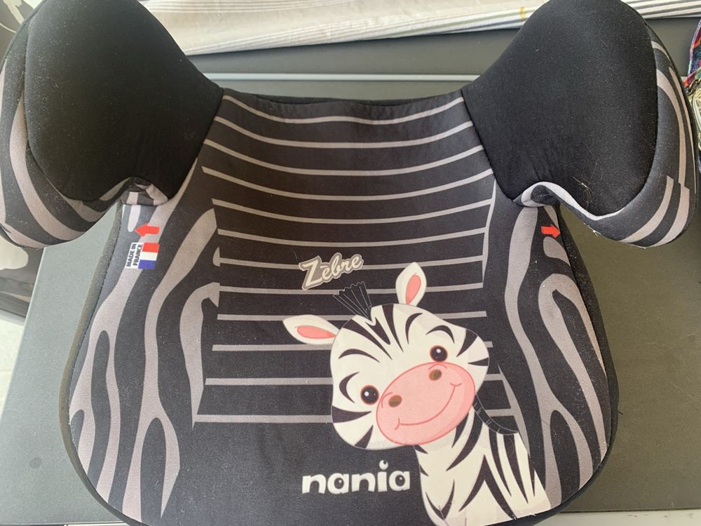 Nania Autositz Zebra, 15-36kg, Top Zustand für den Sommer! (Gebraucht) in Niederlenz für CHF 5 ...