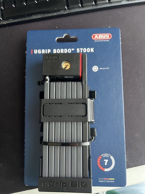 Abus UGRIP BORDO 5700K (Neu und originalverpackt) in Zürich für CHF 28 – mit Lieferung auf ...