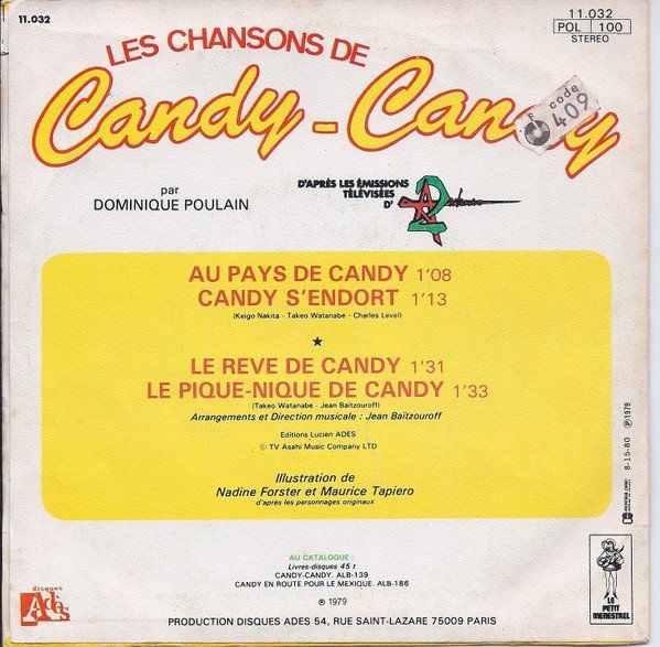 CANDY-CANDY - 45 tours - ENFANTS | Kaufen auf Ricardo