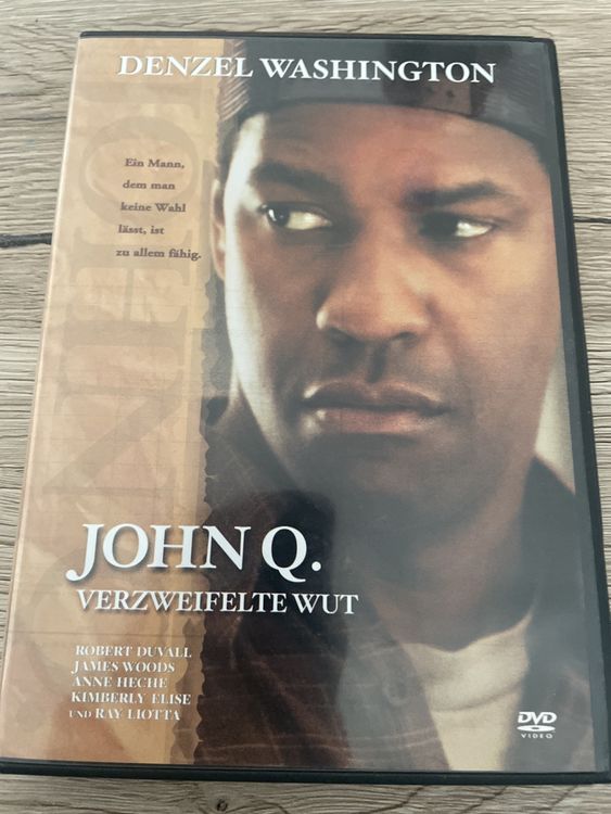 John Q. Verzweifelte Wut DVD mit Denzel Washington (Gebraucht) in ...