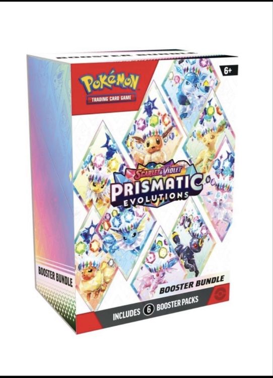 Pokemon Prismatic Evolutions Booster Bundle Sealed Fairprice | Acheter ...