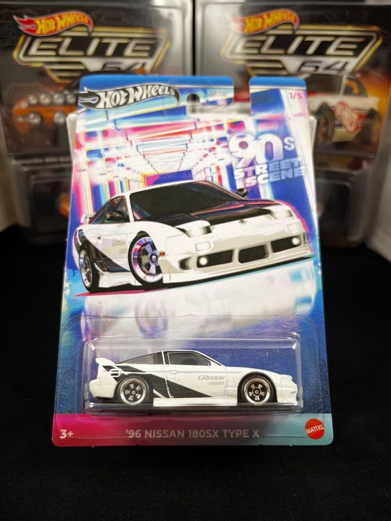 Hot Wheels '96 Nissan 180SX Type X - 90s Street Scene - 1/5 (Gebraucht ...