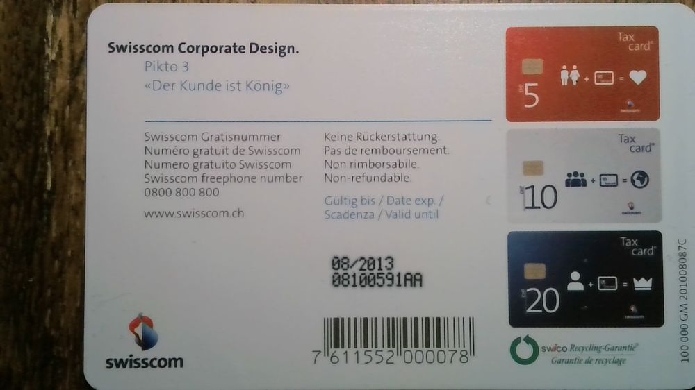 Carte téléphone | Kaufen auf Ricardo