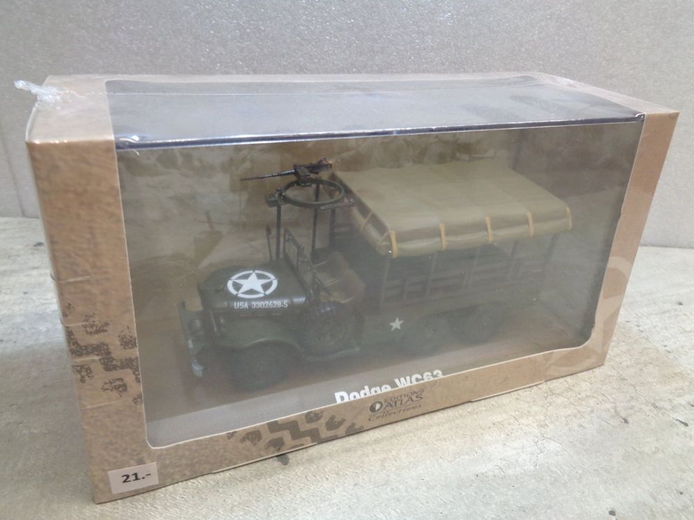 Atlas 1:43 militaire militär : Camion LKW / Jeep / Char (Neu (gemäss ...