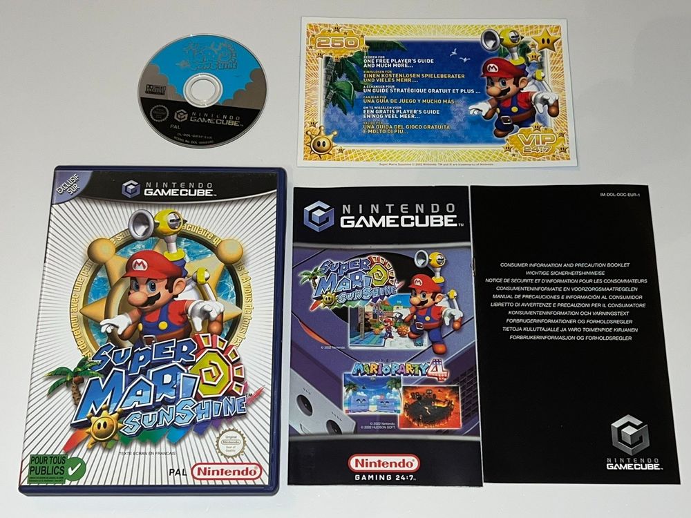 Nintendo GameCube Spiel - Super Mario Sunshine [FR Cover] (Gebraucht ...